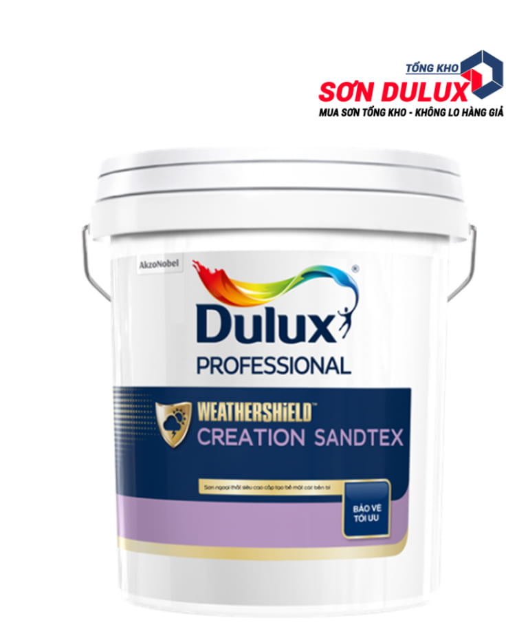 Sơn Dulux Weathershield Creation Stonetex | Tổng Kho Sơn Dulux